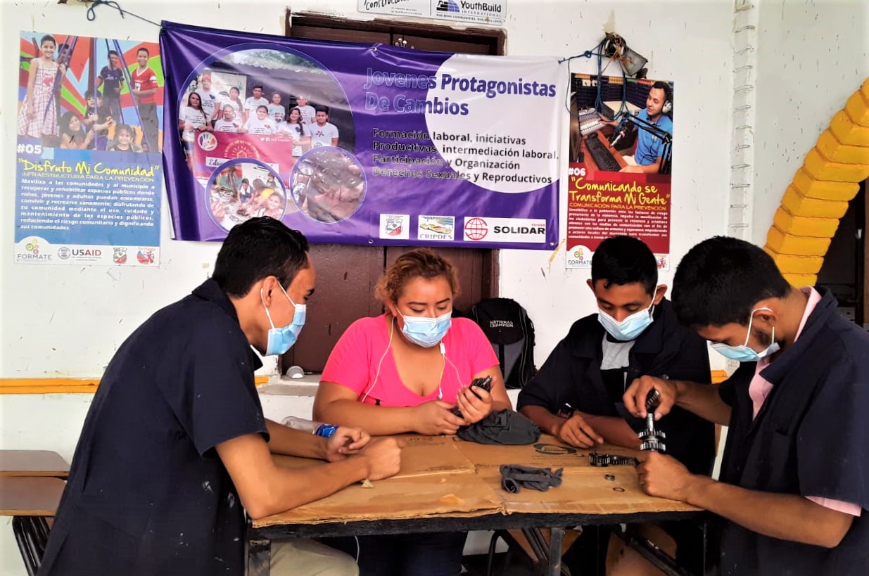 San Vicente Juventudes Participan En Proyecto “jóvenes Protagonistas